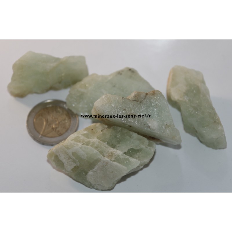 Béryl pierr mineraux brut du brésil